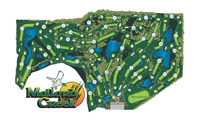 Layout & Scorecard - Mallard Creek Golf Club
