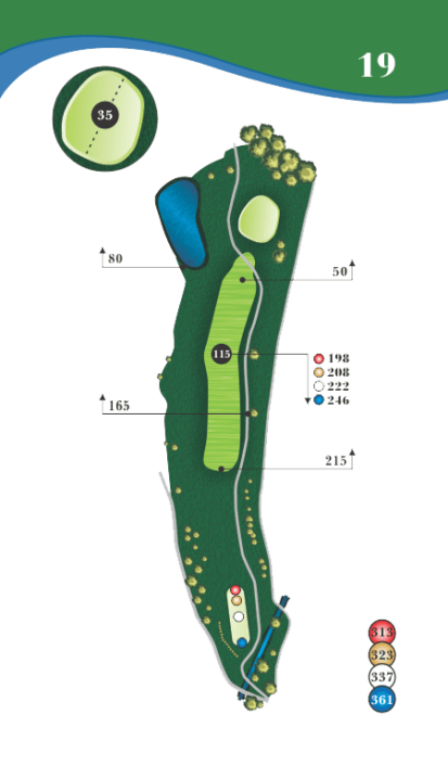 Layout & Scorecard - Mallard Creek Golf Club