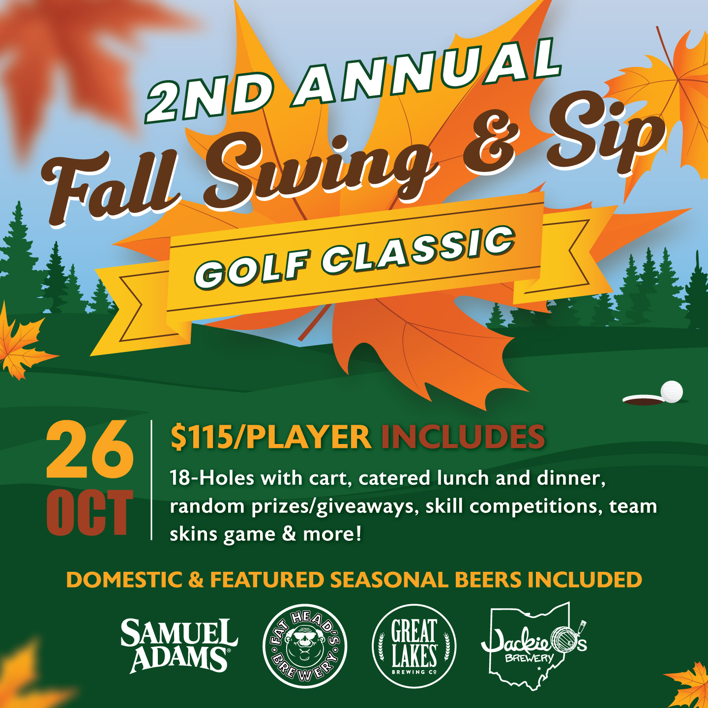 2nd Annual Fall Swing & Sip Golf Classic Hole Assignments and Info ...